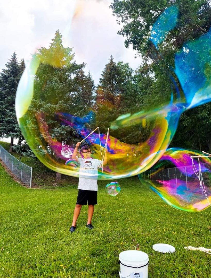 Eight-year-old spreads joy and gives back to his community through ...