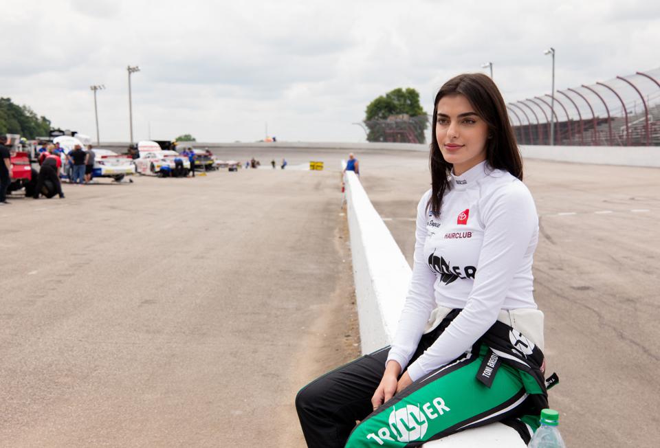 NASCAR’s first Arab American female driver paves way for up-and-coming ...