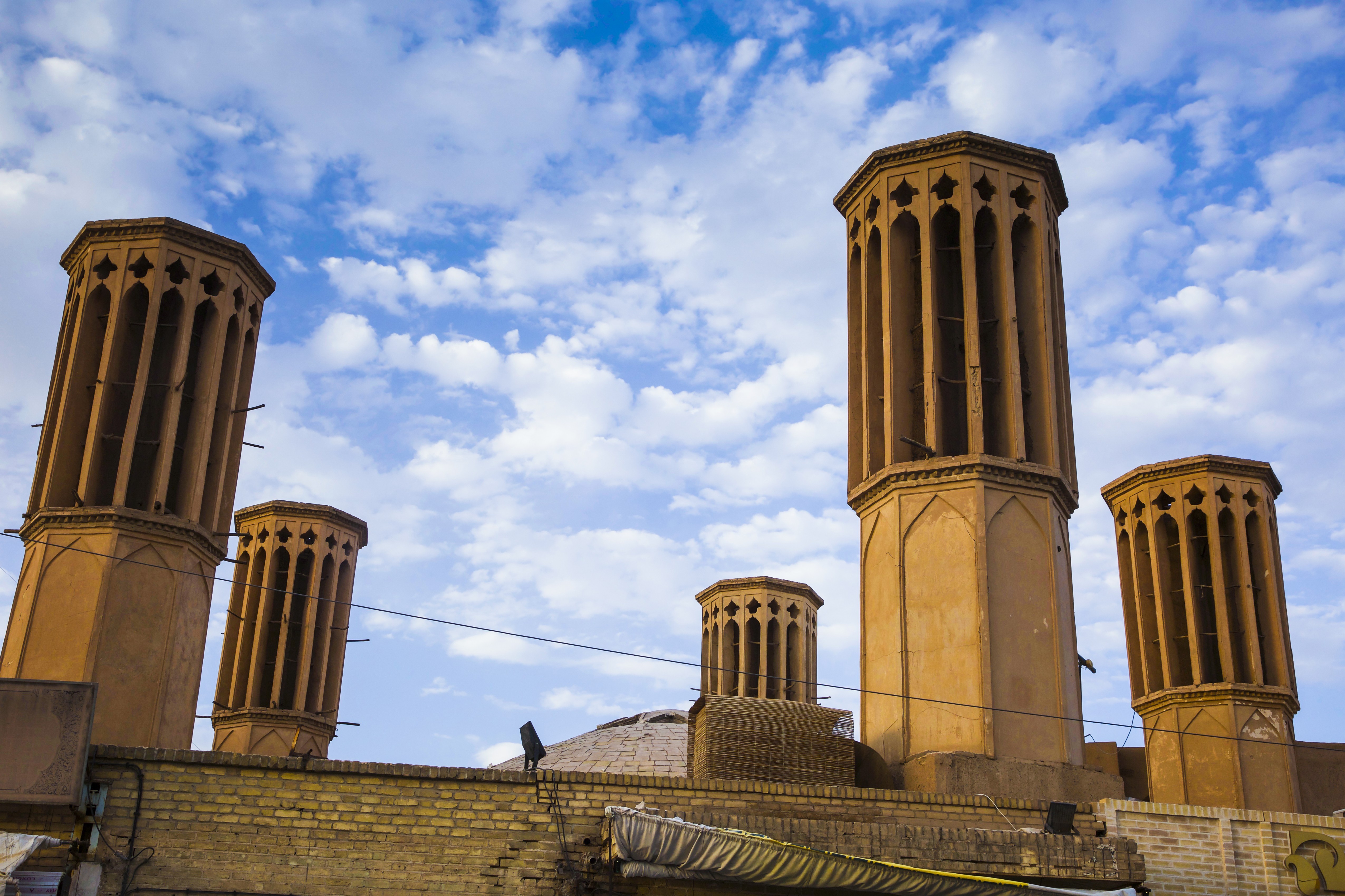Ancient wind catchers of Persia kept people cool; climate-conscious ...