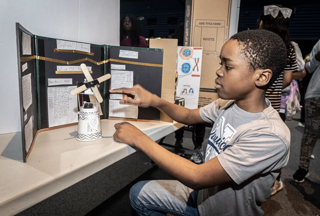 Student science fair at New York school honors Black scientists