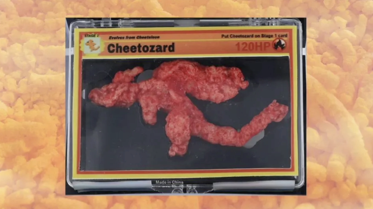 ‘Cheetozard,’ A Pokémon-Shaped Cheeto, Sold For $88,000 — Here’s Why