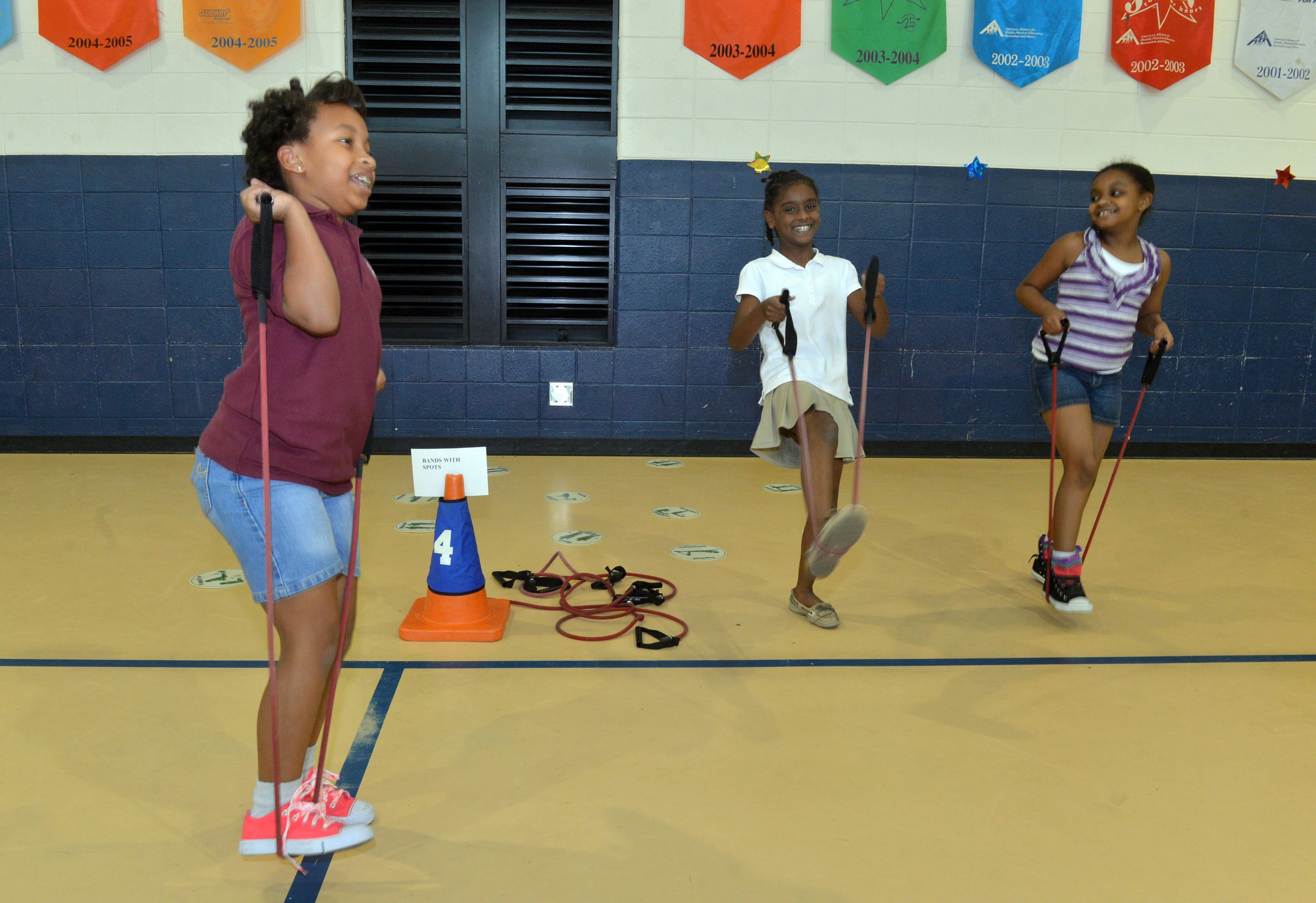 Working up a sweat to work better in school