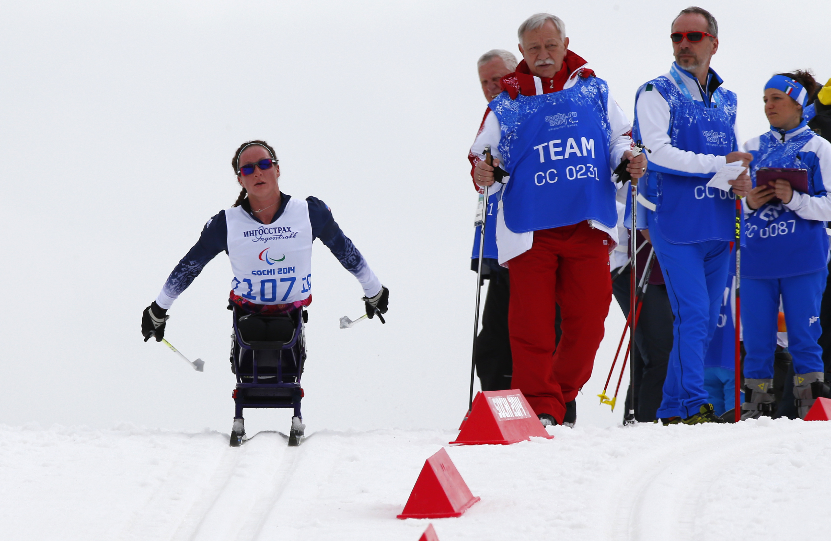 Champion U.S. athlete competes at Sochi Winter Paralympics