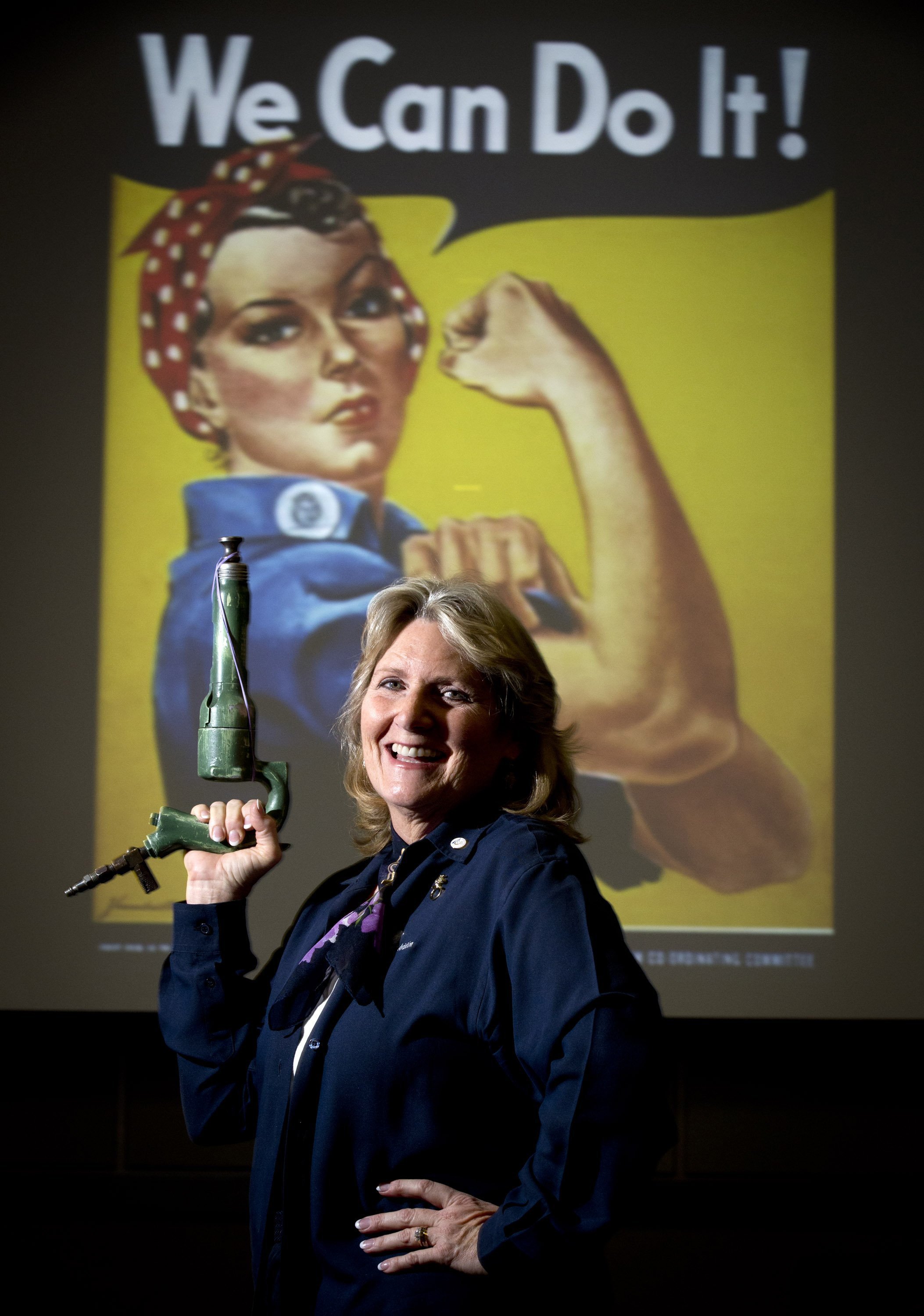 The original "Rosie the Riveter" had the right name for the job