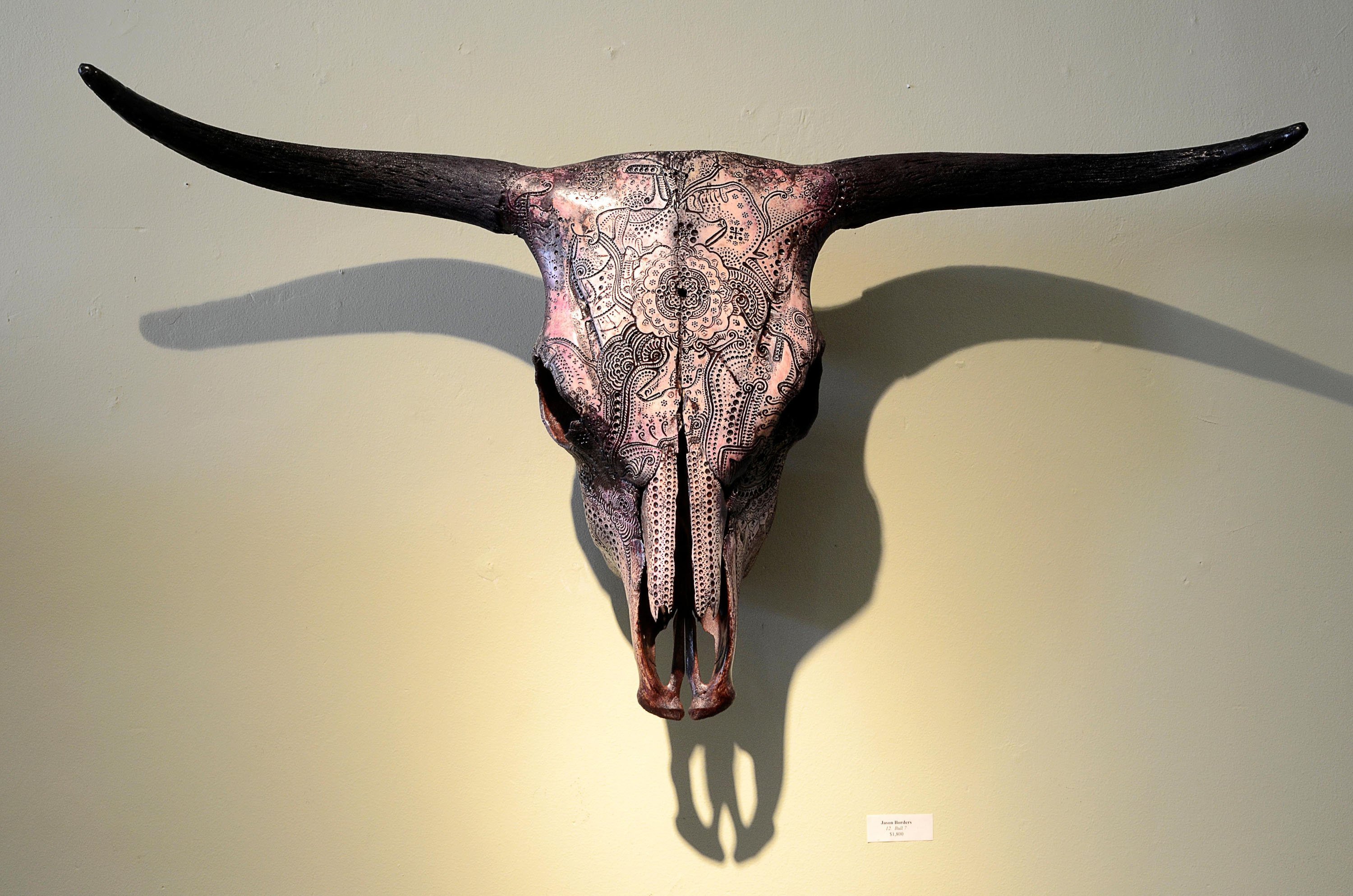 Skull art: An artist and his bones