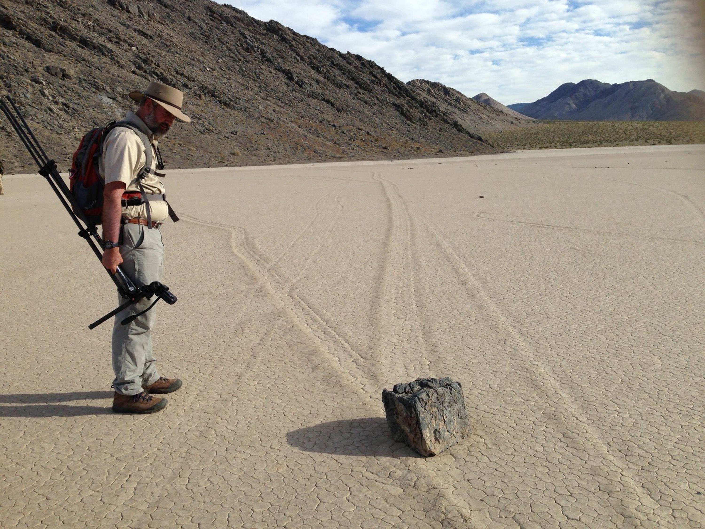 These big rocks leave tracks, but how do they do it?