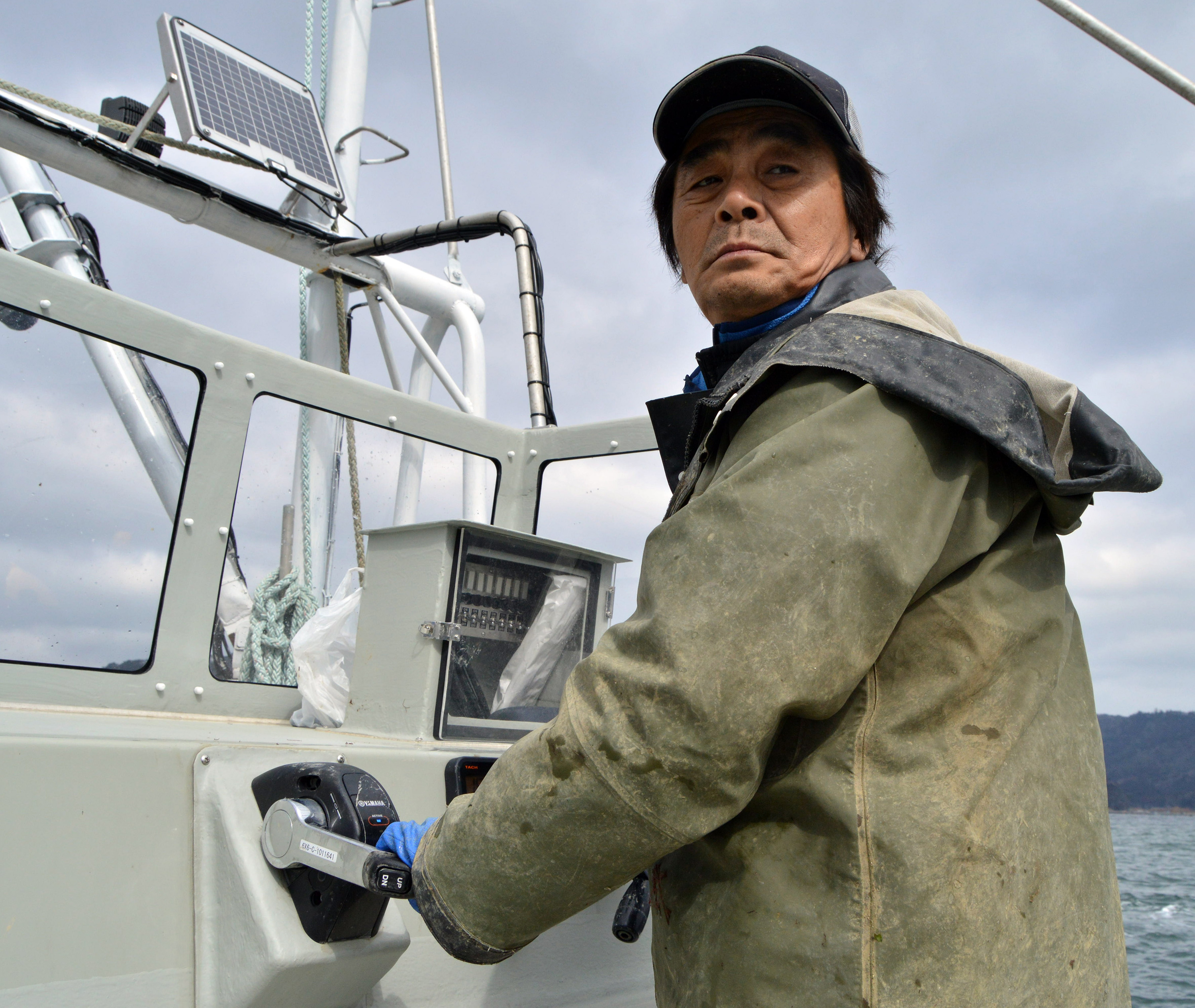 Japanese fisherman's mission is to lead his town to recovery