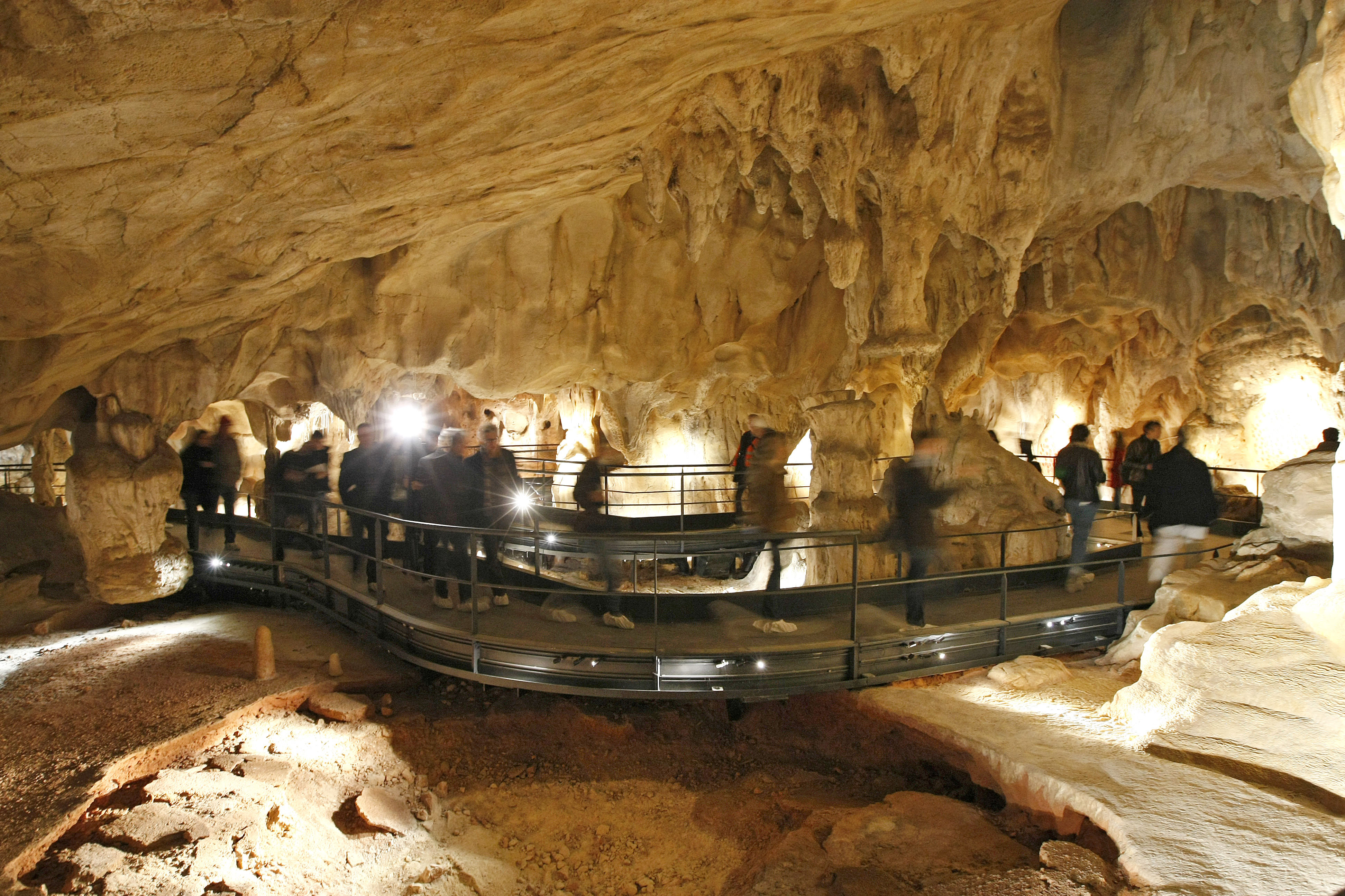 Prehistoric cave art is copied for everyone to see
