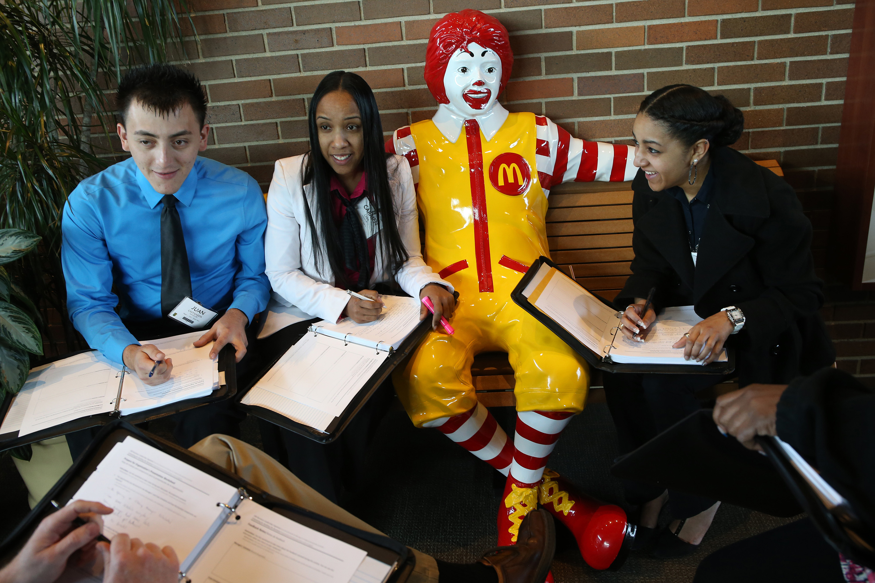 Classes are tough at McDonald's Hamburger University