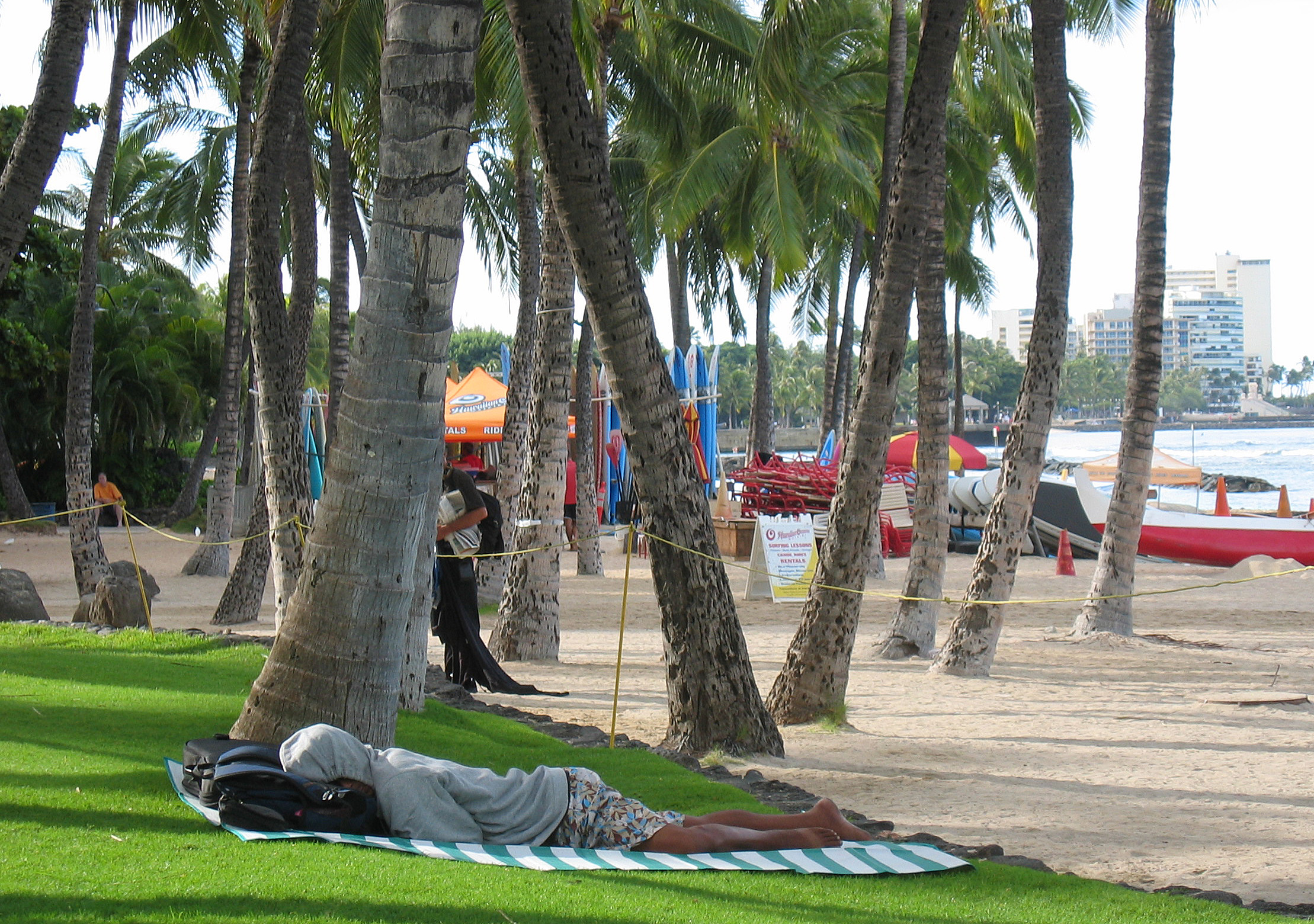 Homeless people in Hawaii will be getting help and new shelters