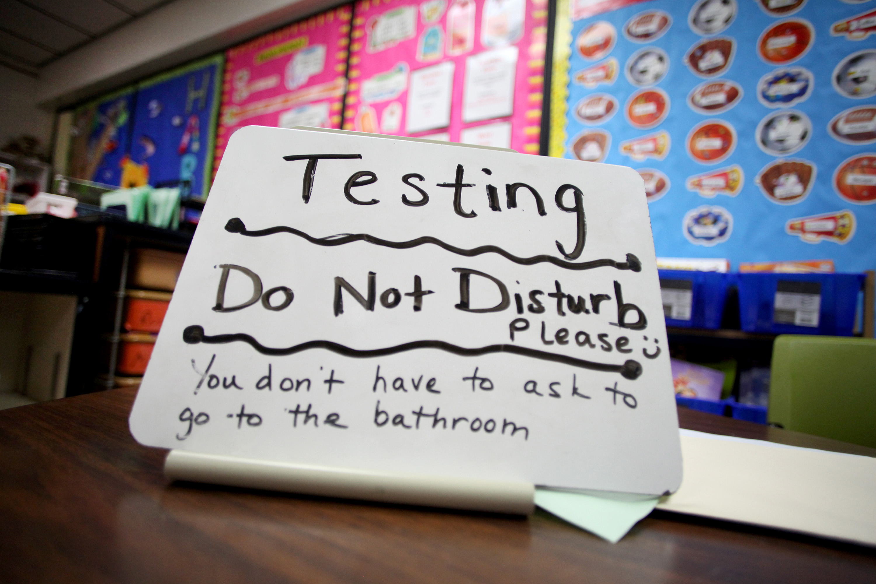 White House tells states to give students fewer tests