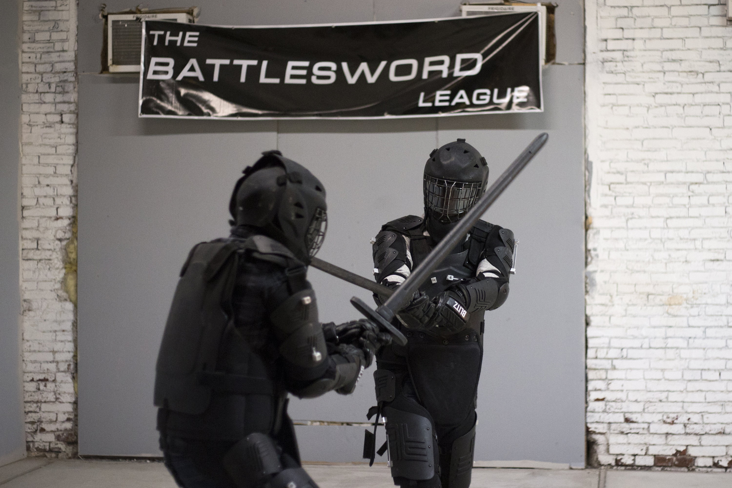 Fighting with pretend swords in a new sport