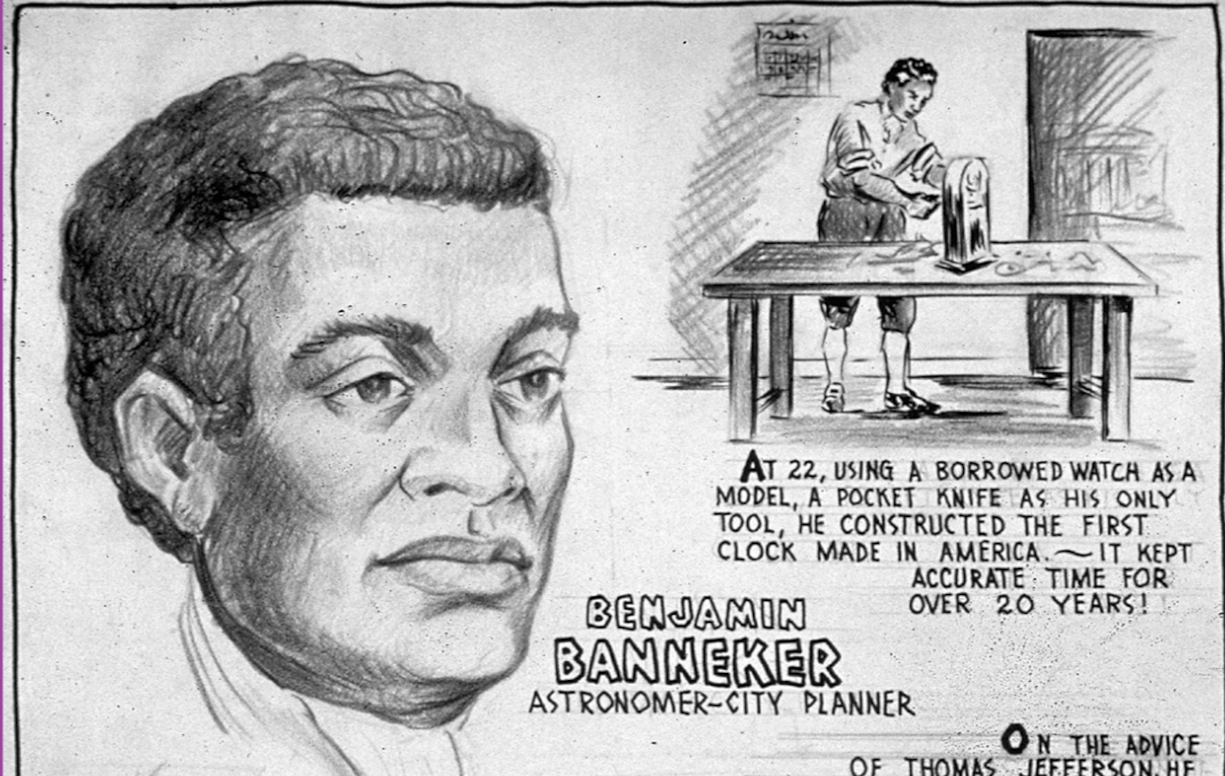 Inventores y científicos: Benjamin Banneker