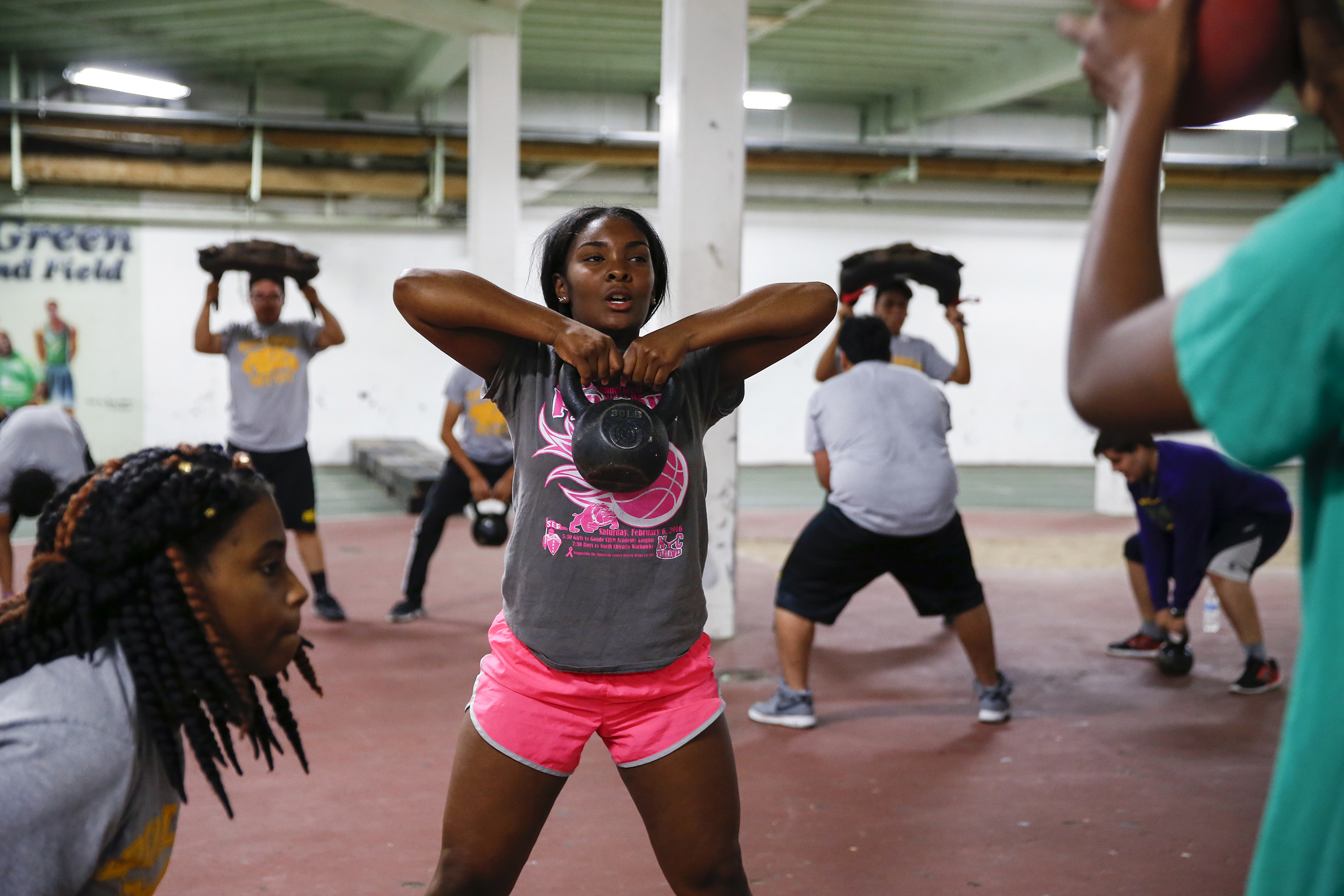 In more and more PE classes, students sweat through intense new workout