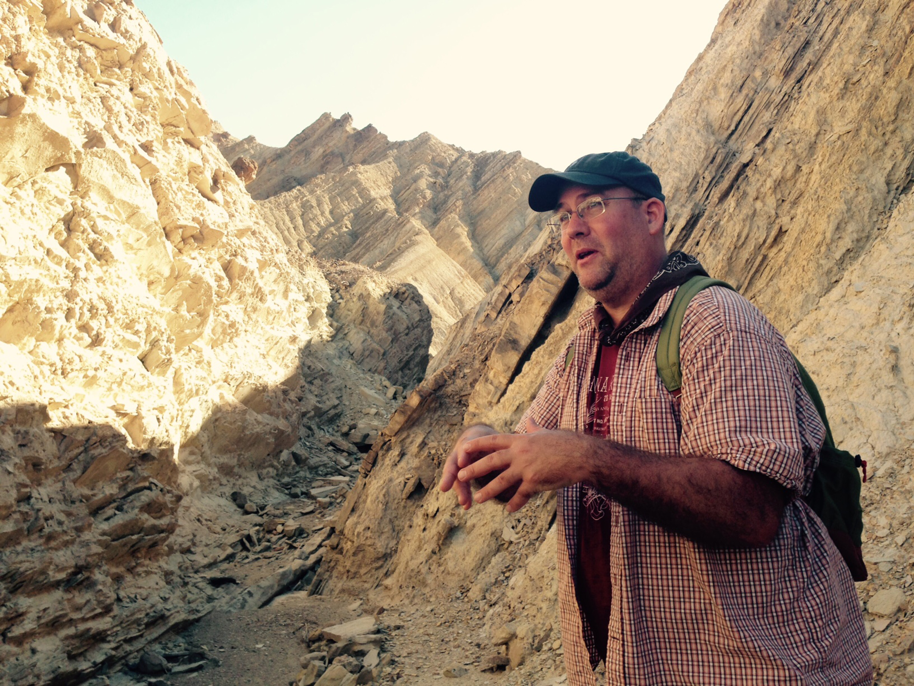 Ancient beasts roamed this secret spot in Death Valley