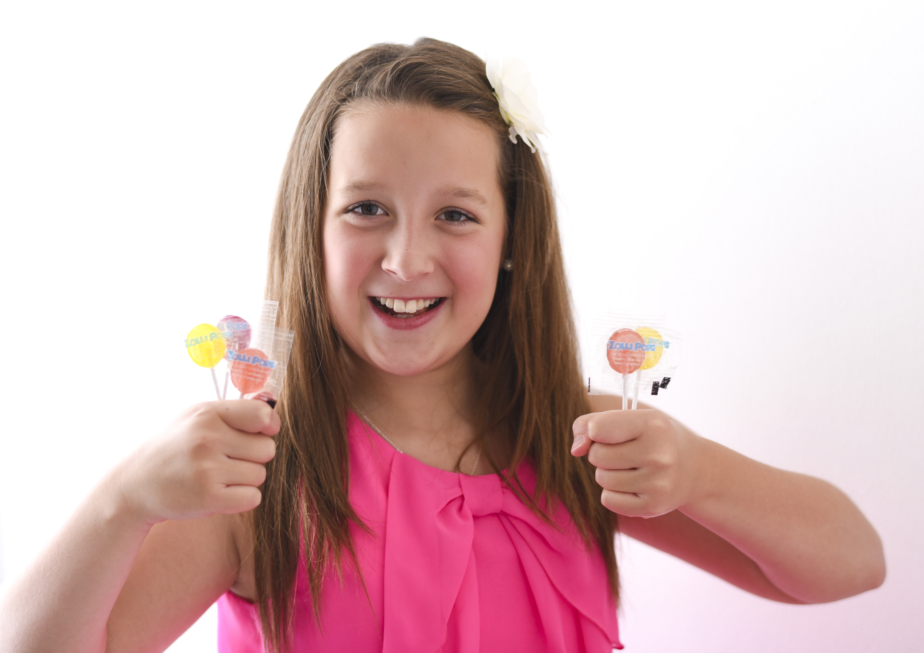 Meet the 11-year-old who invented a healthy lollipop