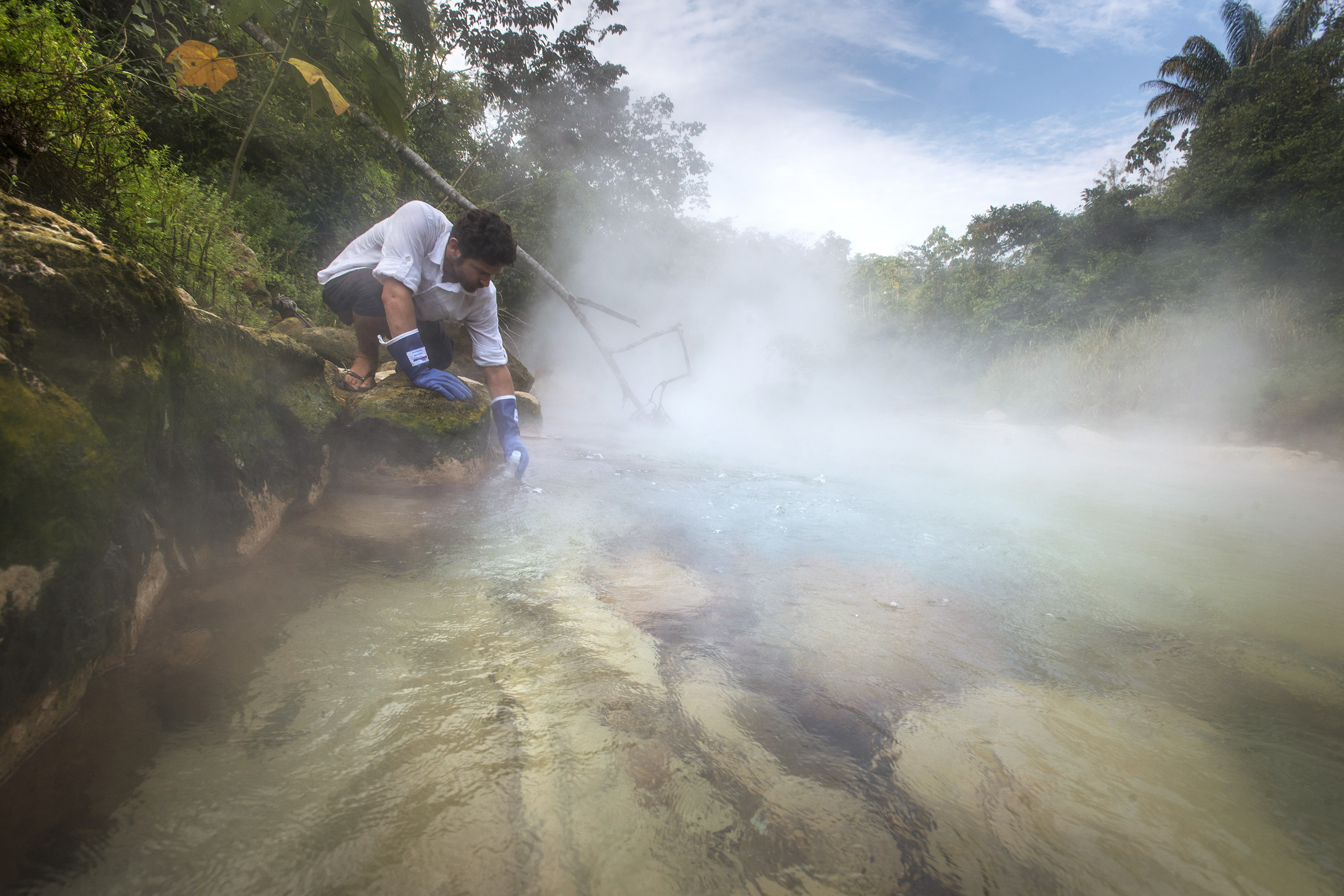 Scientist leads expedition into Peruvian forest to find a boiling river