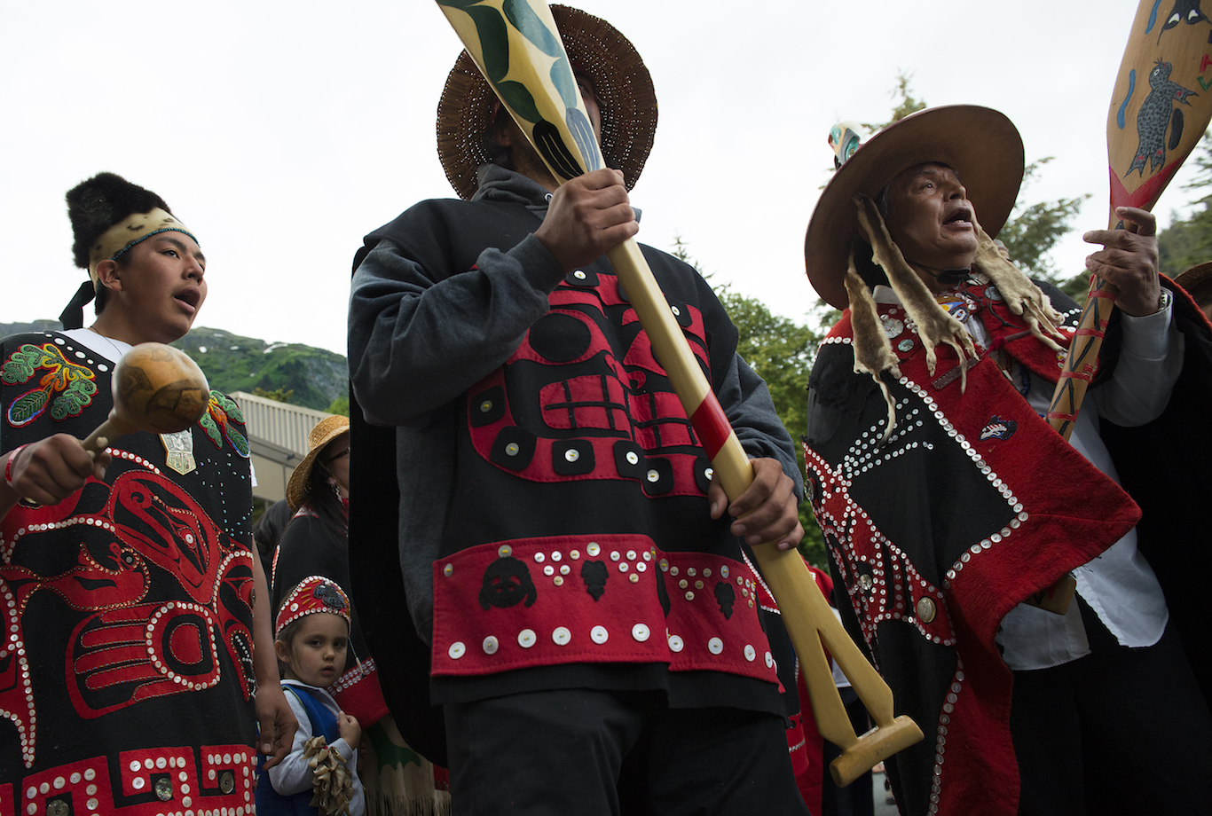 How an indigenous clan honored its history on Alaska Day 2017