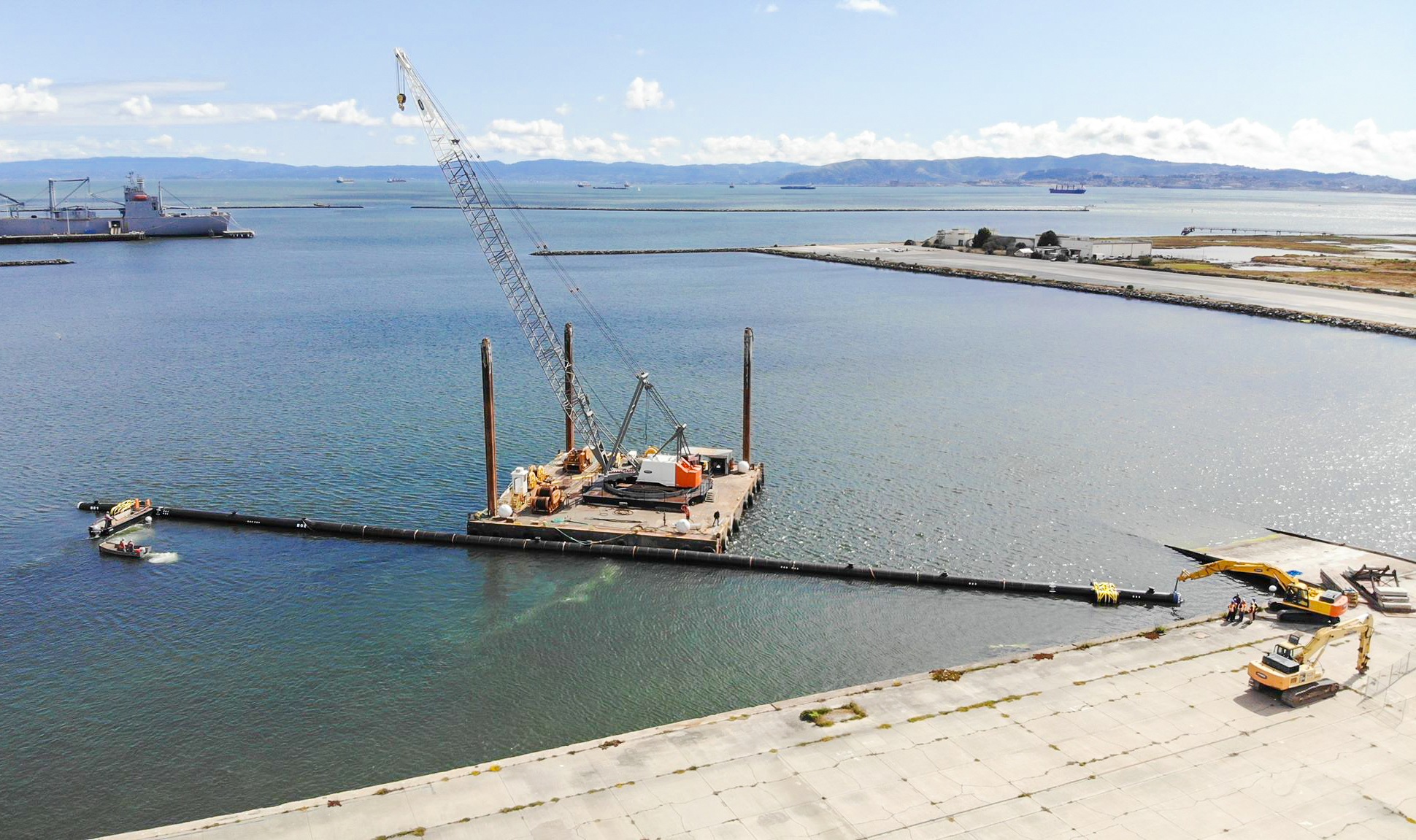 Big floating trash collector expects to set sail for ocean garbage patch