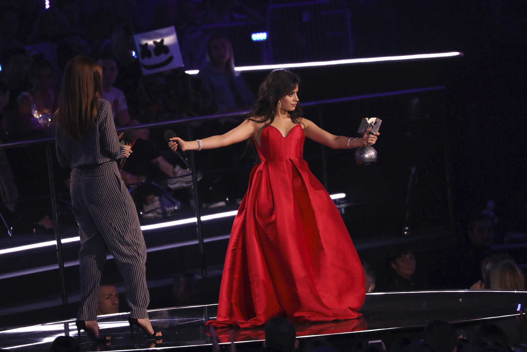 Top awards at MTV EMAs go to Camila Cabello