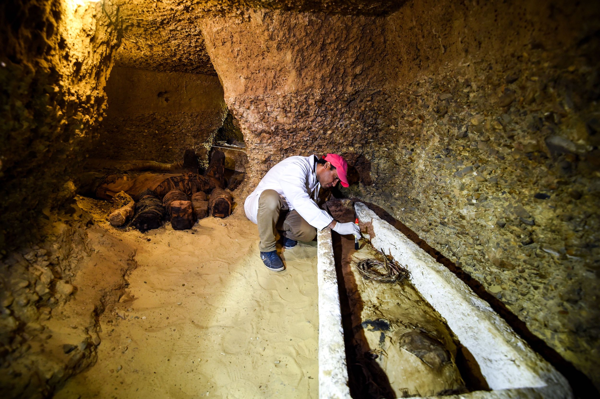Scientists want to learn more about a new group of mummies just found
