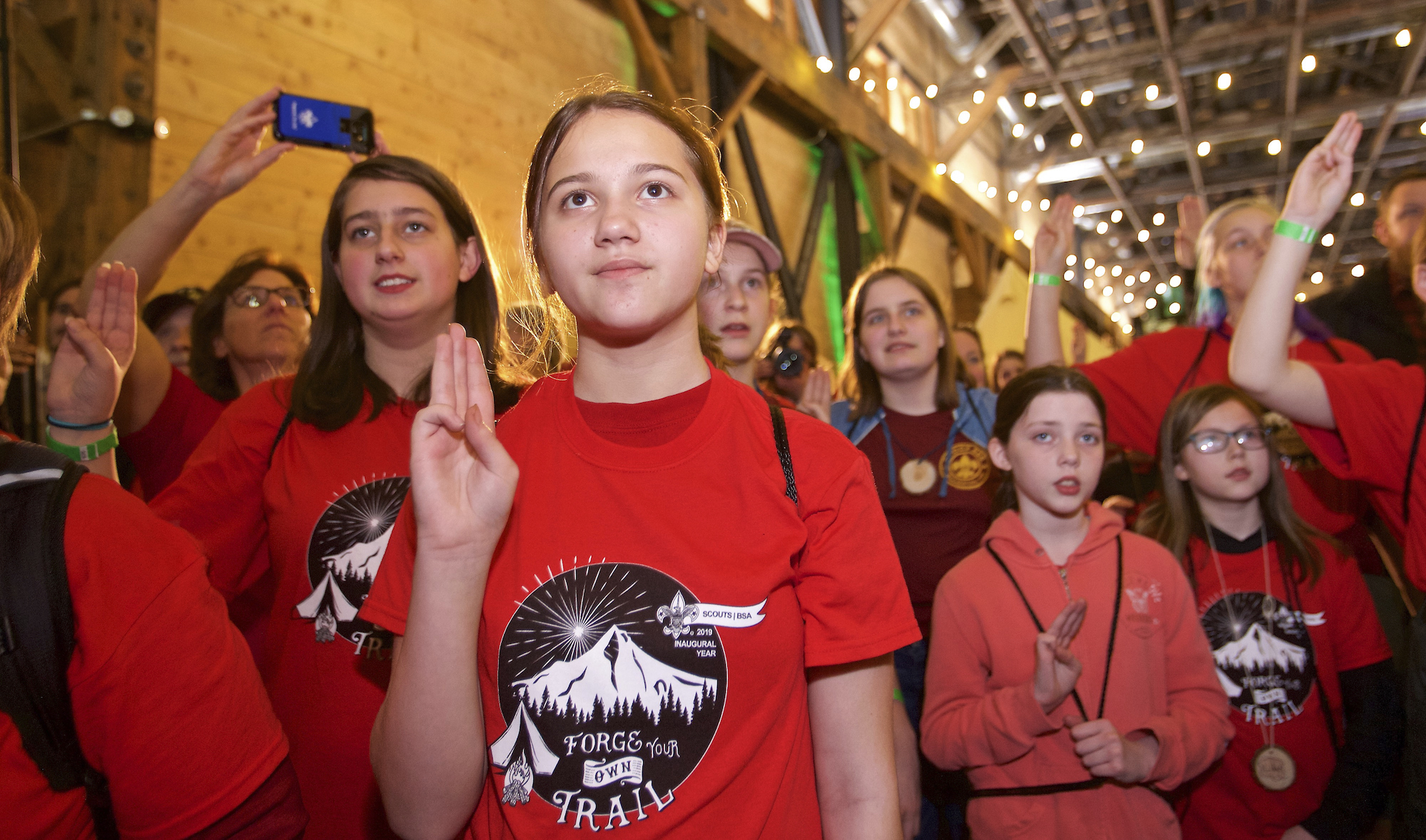 Girls now get the chance to earn Eagle Scout rank