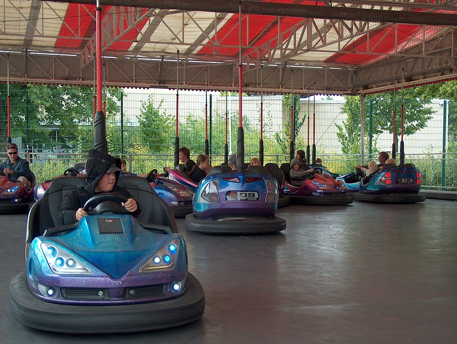 Why can you drive a bumper car without a license?