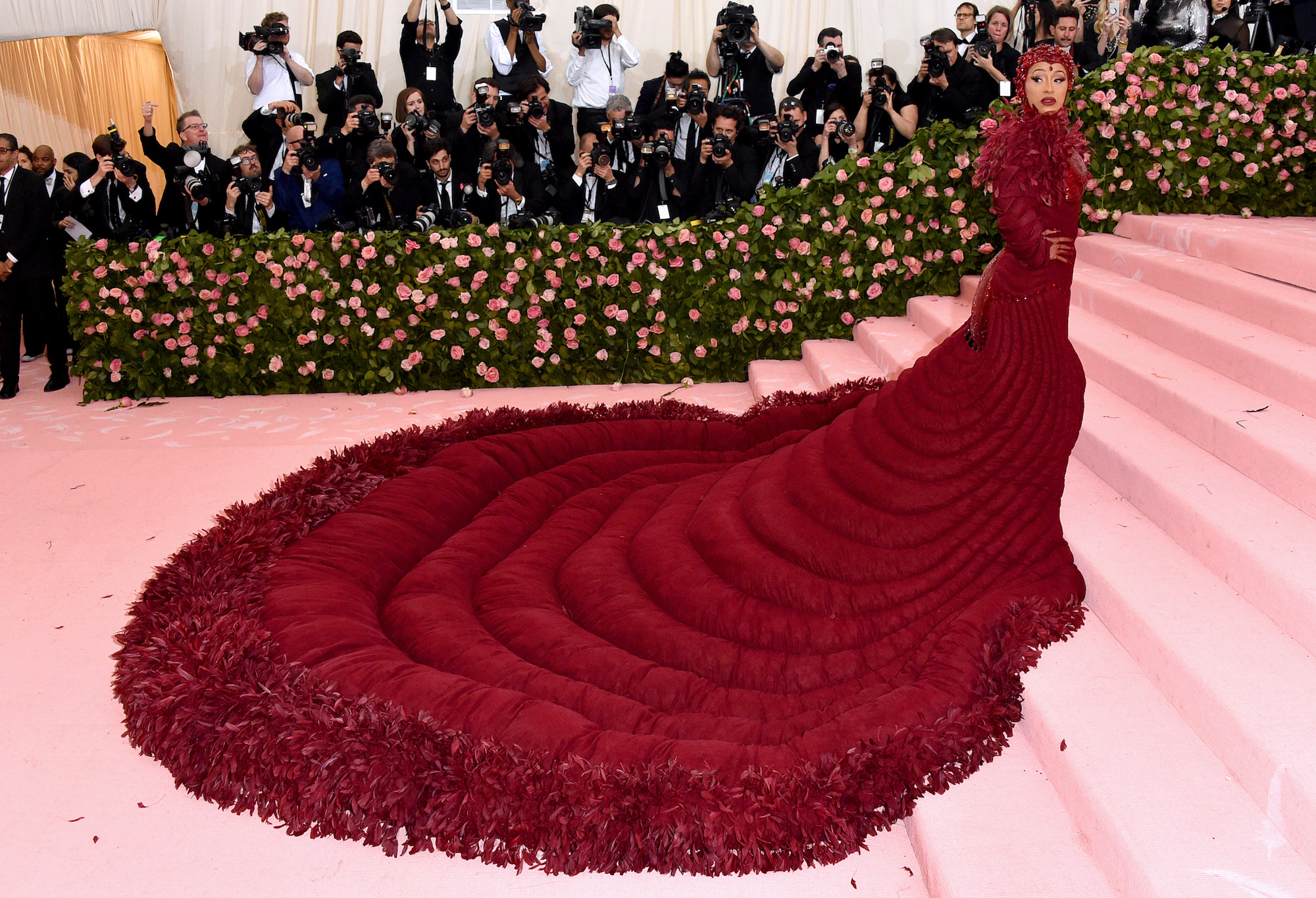 Celebrities try to fit the "camp" theme at this year's Met Gala