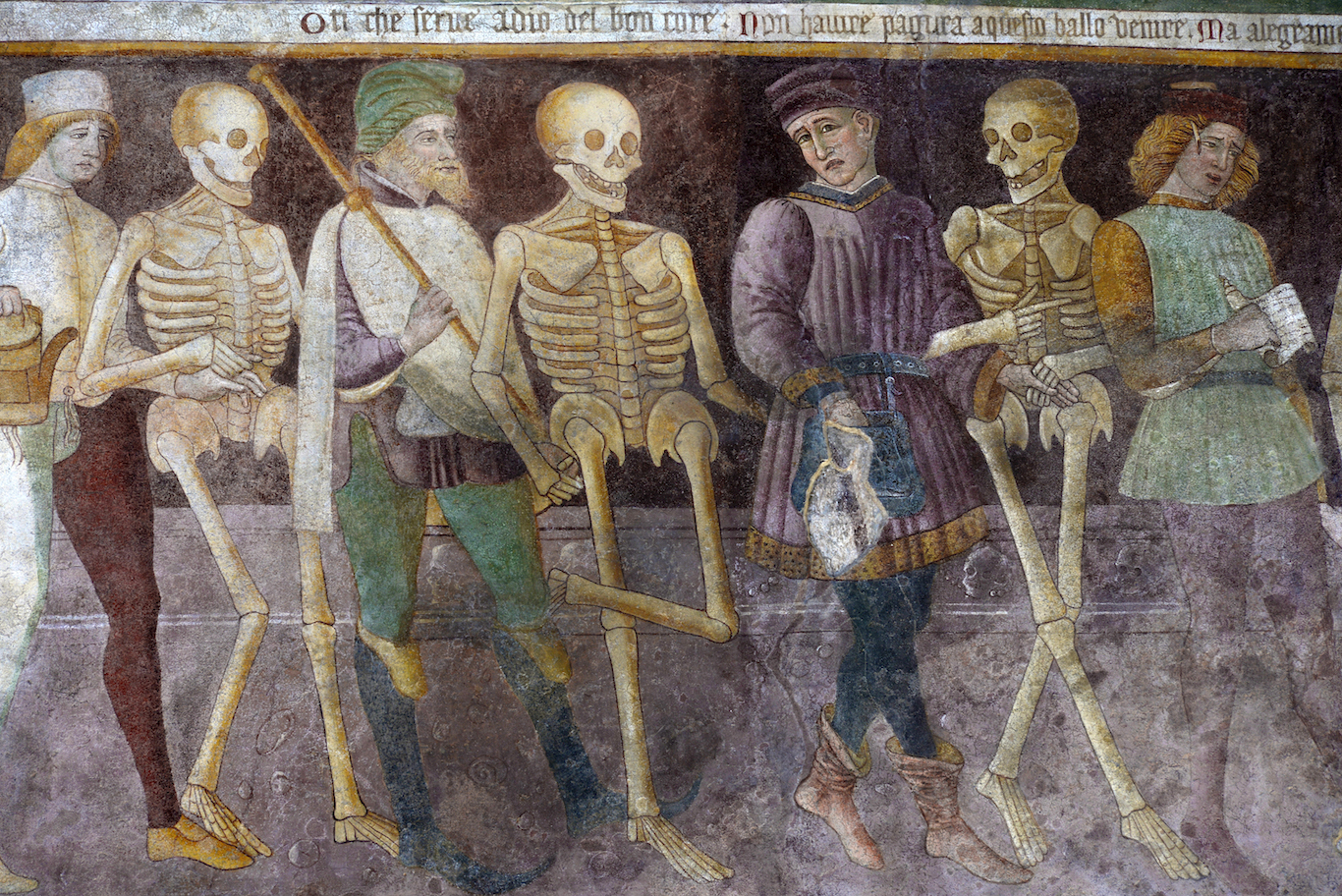 How the dead danced with the living in medieval society
