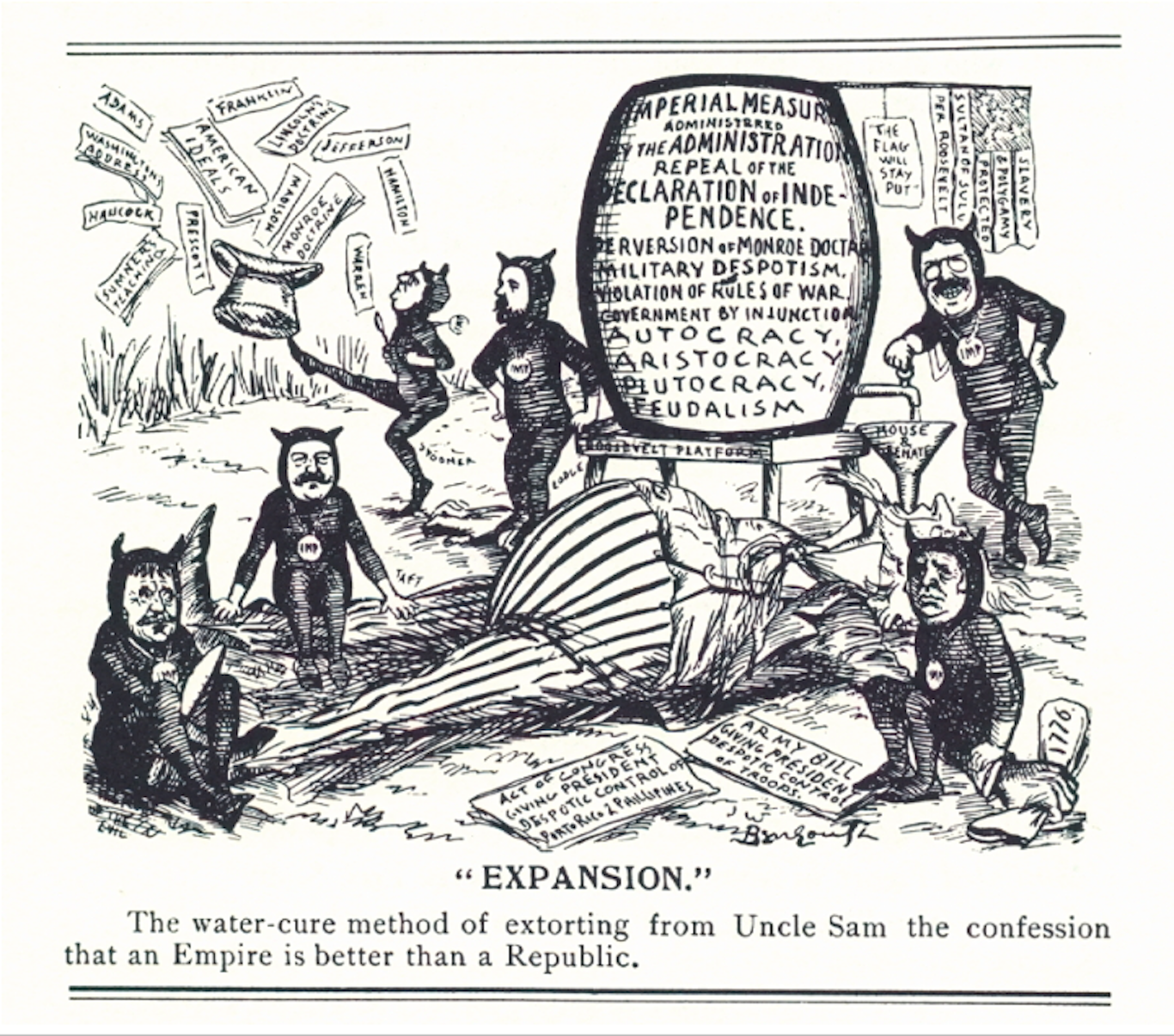 Primary Sources: "Expansion" cartoon (1902)