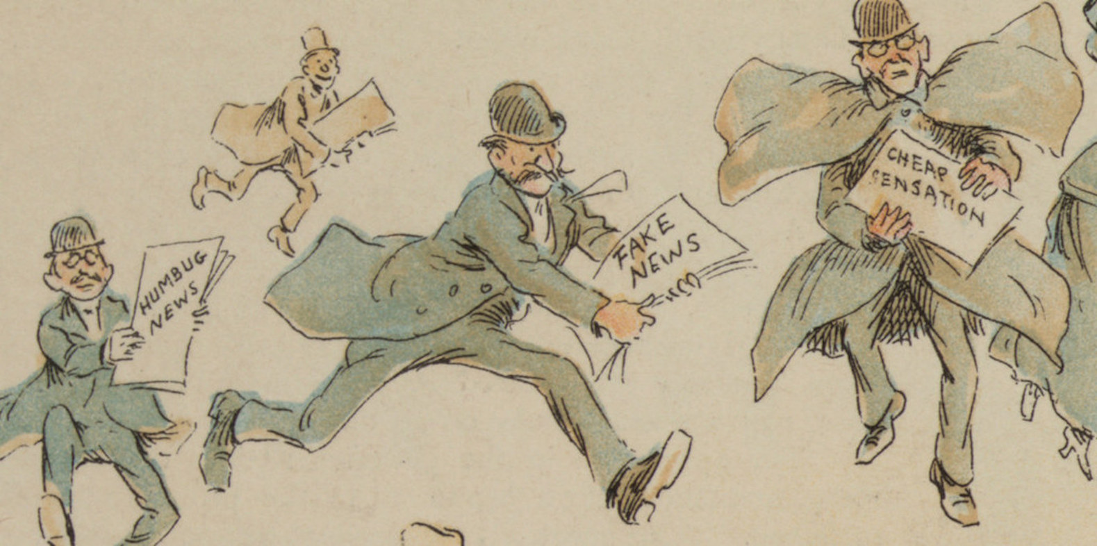 The history of Yellow Journalism, today's "fake news"