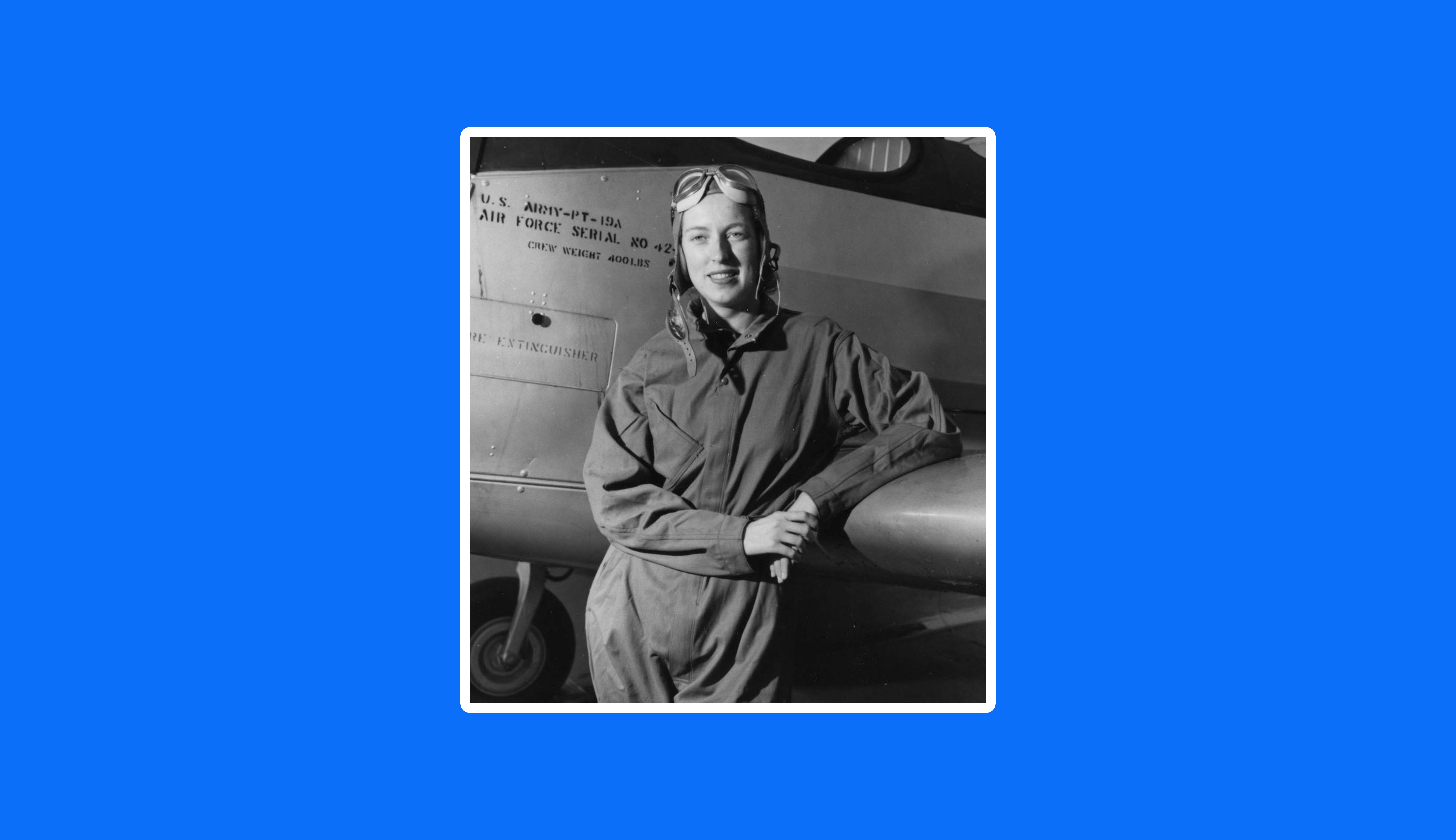 Cornelia Fort, a pilot during World War II