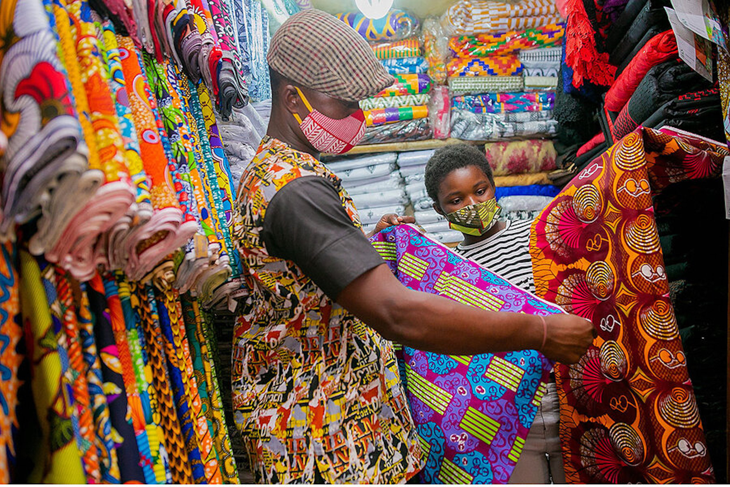 "We’re storytellers in the designs": In Ghana, pandemic inspires new ...