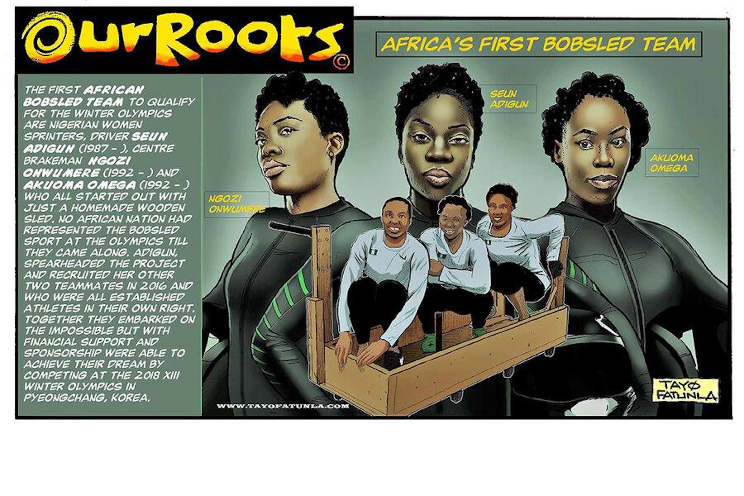 The African cartoonists drawing themselves into the story
