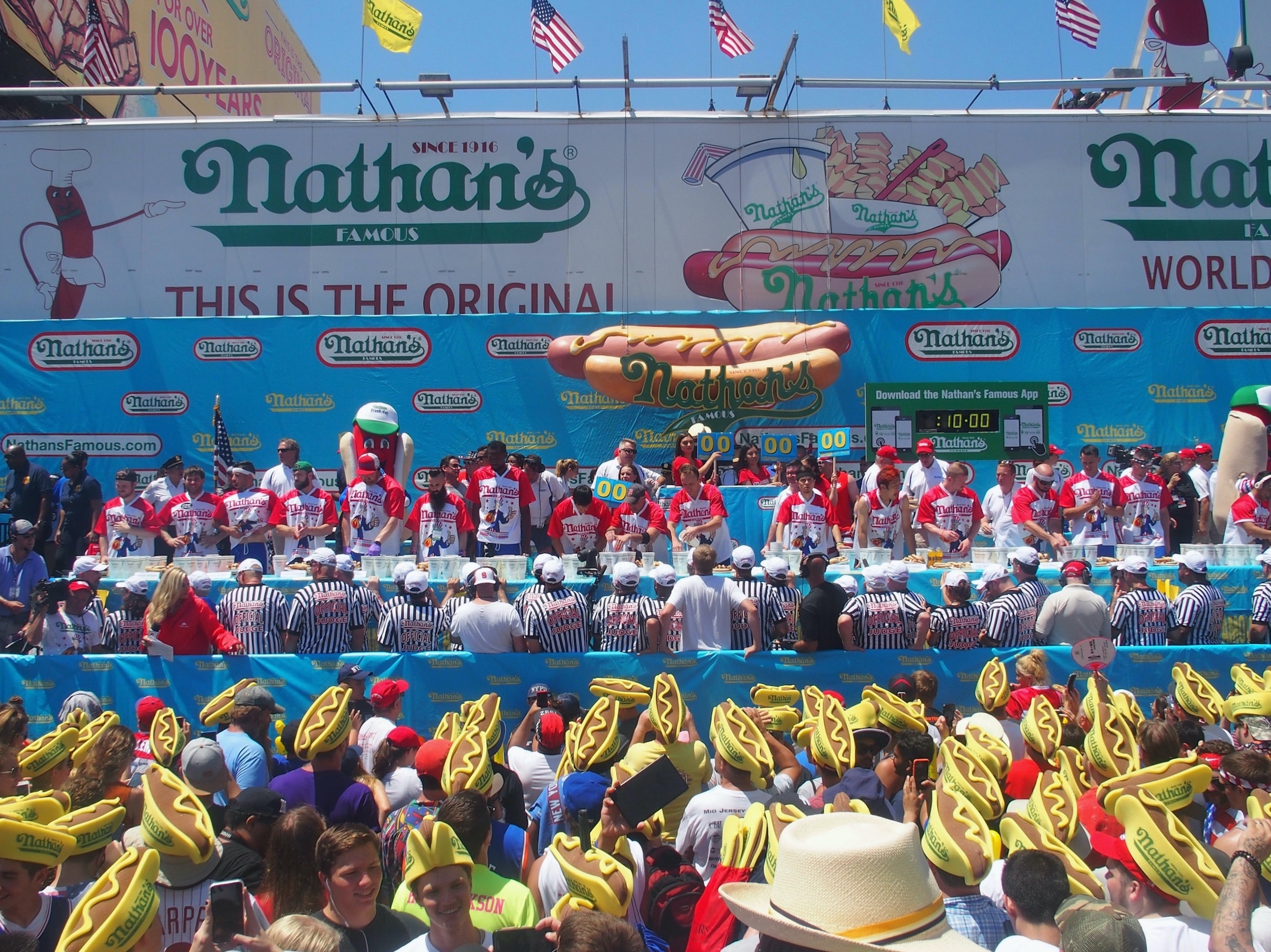 When it comes to downing hot dogs, science says there’s a limit