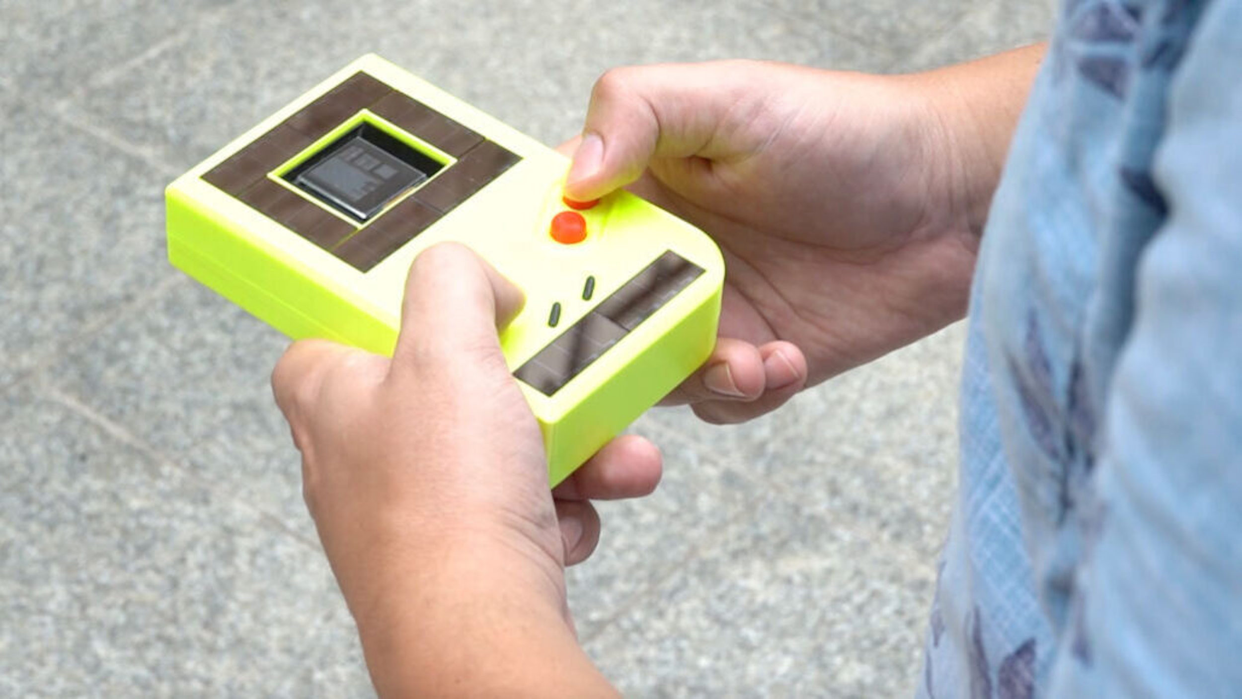 Batteries not included: this Game Boy look-alike doesn’t need them