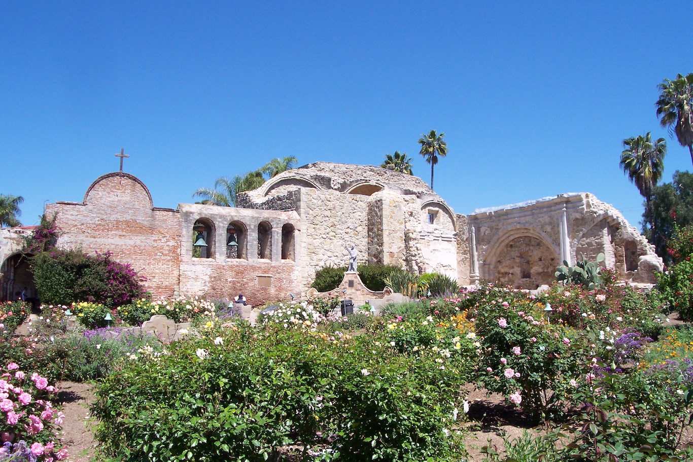 The spread of disease in the California missions