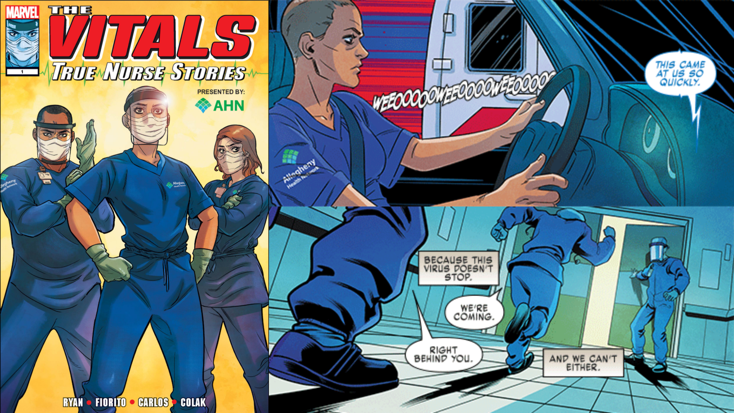 Allegheny Health Network and Marvel Comics honor pandemic's health care ...