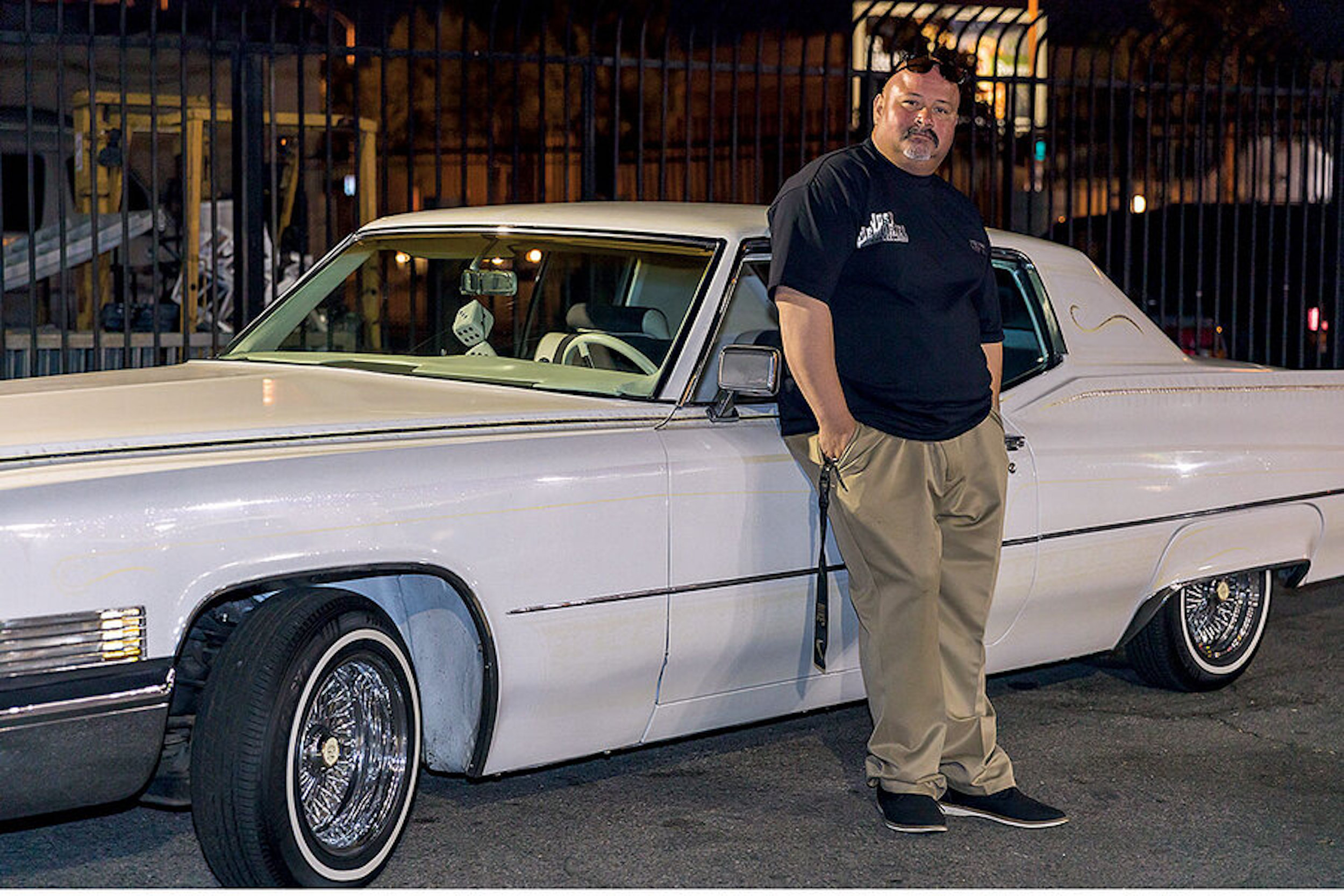 "Low and slow": Latino lowriders artfully cruise for community