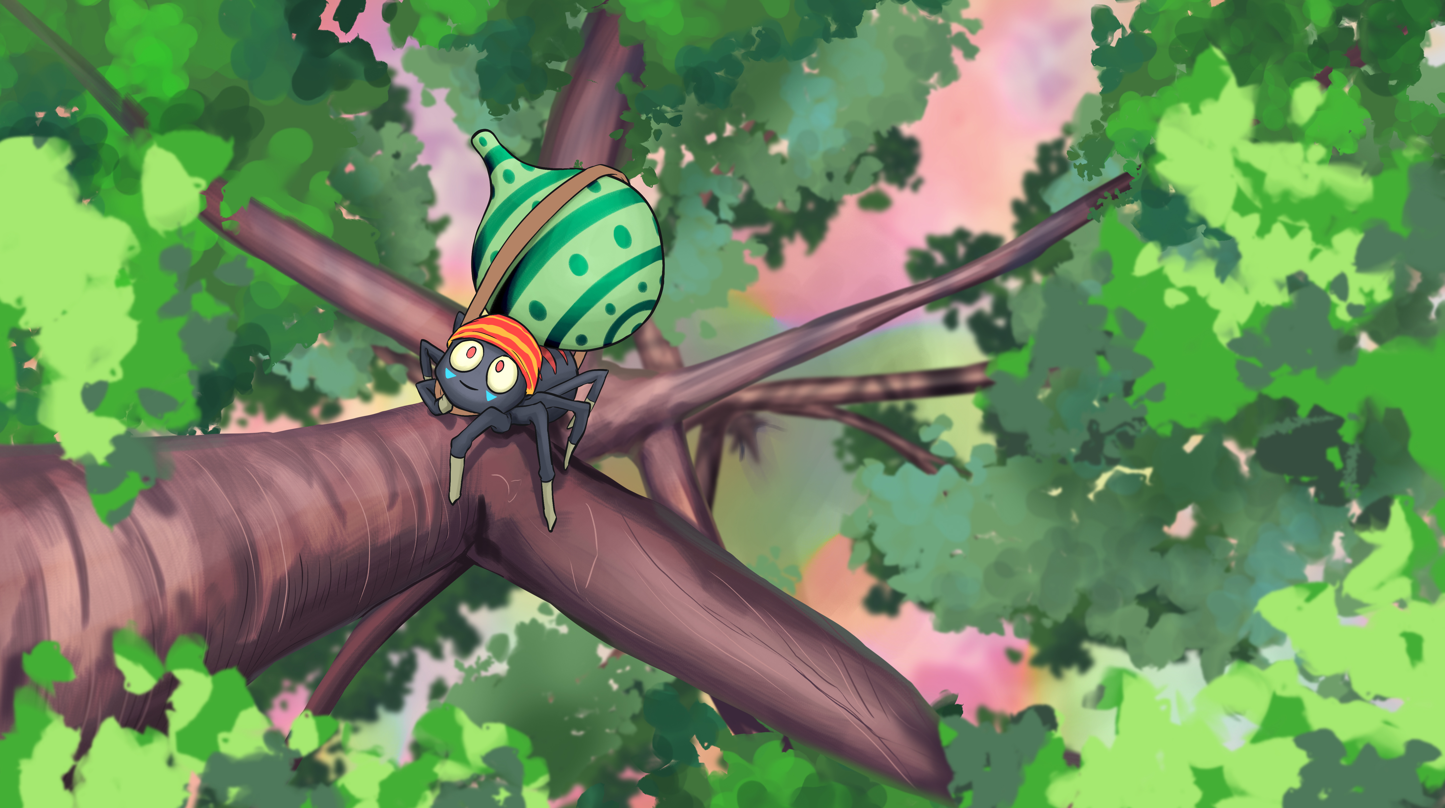 Anansi Tries to Steal All the Wisdom in the World